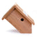 Wooden Bird Box Side View Nest Box – Gardenature