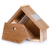 Wooden Bird Box Side View Nest Box – Gardenature