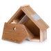 Wooden Bird Box Side View Nest Box – Gardenature