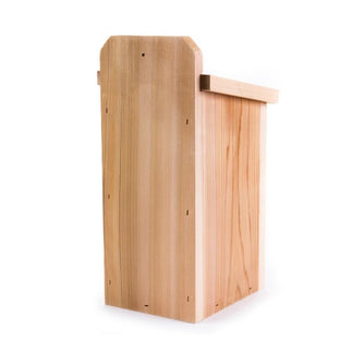 Wooden Bird Box Flat Roof Nest Box – Gardenature